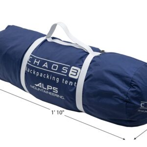 ALPS Mountaineering Chaos 3-Person Tent, Gray/Navy