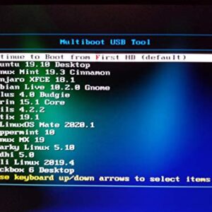 32gb Multiboot USB Flash Drive, 15 Bootable Linux Systems. Learn Linux