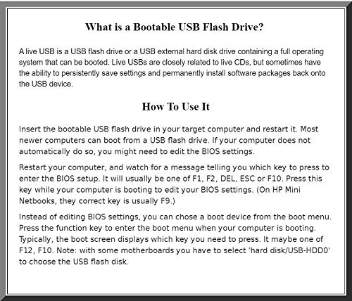 32gb Multiboot USB Flash Drive, 15 Bootable Linux Systems. Learn Linux