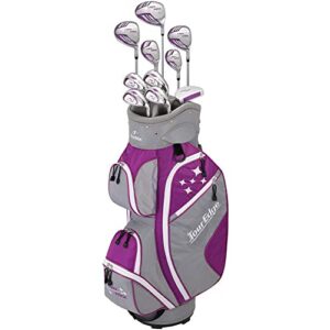 tour edge 2020 lady edge full set violet grey white, violet/grey/white, one size (lwsrgl11.br)