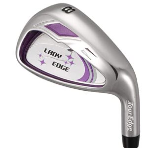 Tour Edge 2020 Lady Edge Full Set Violet Grey White, Violet/Grey/White, One Size (LWSRGL11.BR)