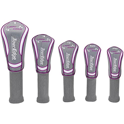 Tour Edge 2020 Lady Edge Full Set Violet Grey White, Violet/Grey/White, One Size (LWSRGL11.BR)