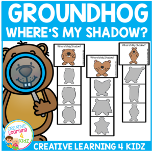 groundhog shadow clip cards