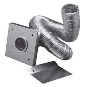 3" Outside Air Kit for Pellet Stoves with 3" Air Intake Pipe Including Harman Stoves 3" X 10'