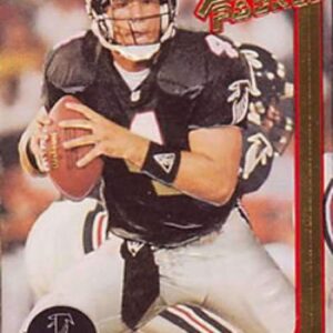 1991 Action Packed Rookie Update Football #21 Brett Favre RC Rookie Card Atlanta Falcons Official Embossed"3-D" NFL Trading Card