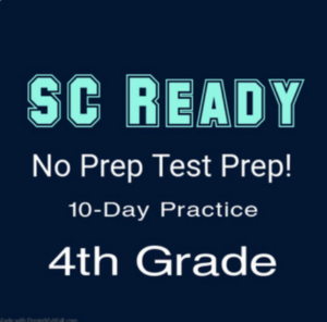 4th grade sc ready test prep; no prep! 10 days of review for the sc ready