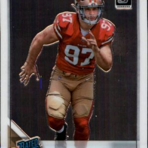 2019 Donruss Optic #168 Nick Bosa RC Rookie San Francisco 49ers NFL Football Trading Card