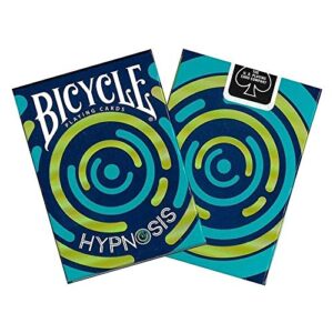 bicycle hypnosis playing cards, blue