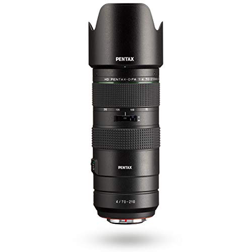 HD PENTAX-D FA 70-210mm F4ED SDM WR: Telephoto zoom lens for DSLR cameras High-performance while maintaing constant f/4 aperture Weather-resistant construction min. focusing distance of 0.95 meters