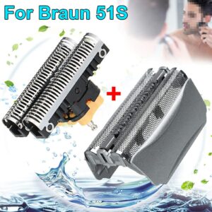 Silver Shaver Foil Screen & Cutter Fit for BR-AUN Series 5 51S 590cc 8595 8985 8975 8991