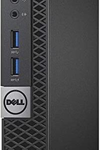 DELL OPTIPLEX 7040 6th Gen Micro Business Desktop Computer, Intel Quad Core i5 6400T up to 2.8GHz, 16G DDR4, 512G SSD, WiFi,HDMI, DP, Win 10 64-Bit Supports EN/ES/FR(CI5)(Renewed)