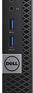 DELL OPTIPLEX 7040 6th Gen Micro Business Desktop Computer, Intel Quad Core i5 6400T up to 2.8GHz, 16G DDR4, 512G SSD, WiFi,HDMI, DP, Win 10 64-Bit Supports EN/ES/FR(CI5)(Renewed)