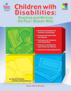 carson dellosa | children with disabilities: reading and writing the four-blocks® way workbook | grades 1–3, printable