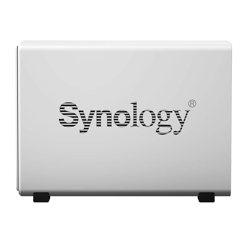 Synology DiskStation DS120j NAS Server, Marvell Armada 3700 88F3720, 512MB DDR3L Memory, 2TB SATA, Synology DSM Software