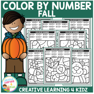 color by number fall