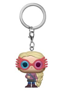 funko pop! keychain: harry potter - luna lovegood, multicolor