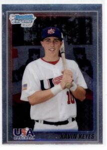 2010 bowman chrome 18u usa baseball #18bc9 kavin keyes usa mlb baseball card nm-mt