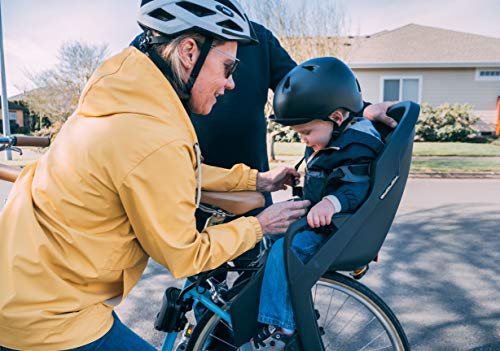 Burley Dash® FM Child Bike Seat, Black/Grey, FM - Frame Mount