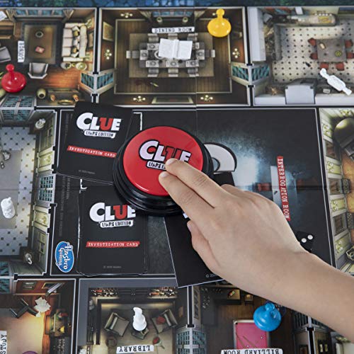 Hasbro Gaming Clue Liars Edition Board Game; Murder Mystery Game for Kids 8 and Up; Expose Dishonest Detectives with The Liar Button