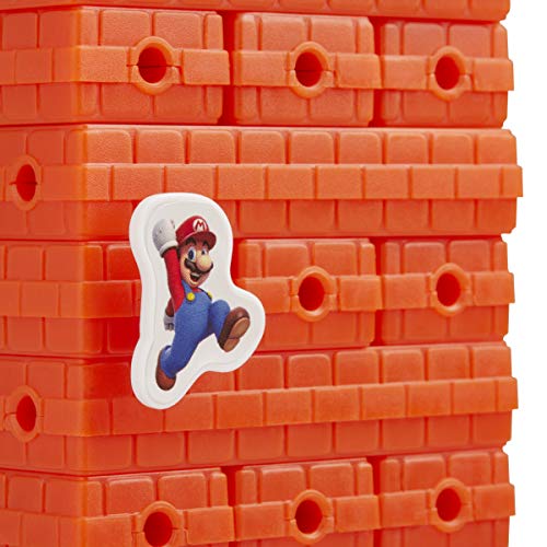 Hasbro Jenga: Super Mario Edition Game, Block Stacking Tower Game for Super Mario Fans, Ages 8 and Up (Amazon Exclusive)