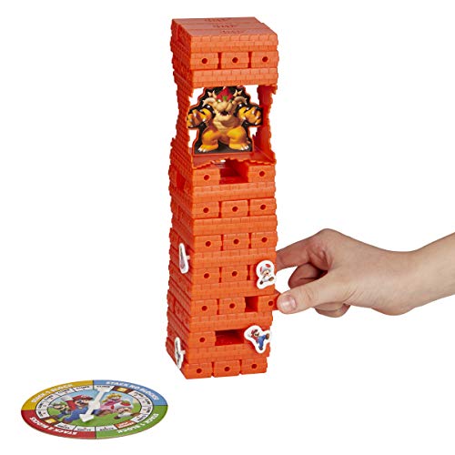 Hasbro Jenga: Super Mario Edition Game, Block Stacking Tower Game for Super Mario Fans, Ages 8 and Up (Amazon Exclusive)