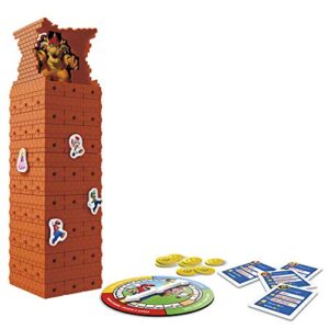 Hasbro Jenga: Super Mario Edition Game, Block Stacking Tower Game for Super Mario Fans, Ages 8 and Up (Amazon Exclusive)