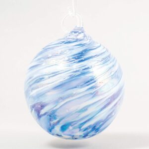 glass eye studio classic ball ornament frozen