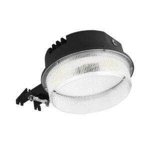 amptonica led barn light 75w, 9000lm dusk to dawn security area light with photocell, 5000k daylight, ip65 waterproof, etl listed for yard patio farm