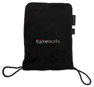 gator frameworks soft velvet carry bag for studio microphones protects from dust, dirt, scratches (gfw-micpouch)