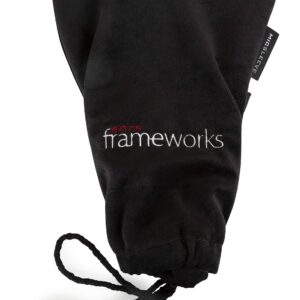 Gator Frameworks Soft Velvet Carry Bag for Studio Microphones Protects from Dust, Dirt, Scratches (GFW-MICPOUCH)