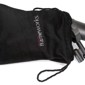 Gator Frameworks Soft Velvet Carry Bag for Studio Microphones Protects from Dust, Dirt, Scratches (GFW-MICPOUCH)