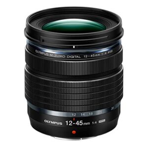 olympus m.zuiko digital ed 12-45mm f/4.0 pro lens, black