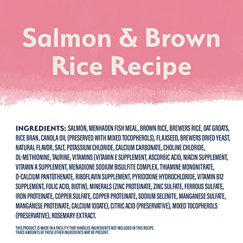 Natural Balance Limited Ingredient Adult Dry Dog Food with Healthy Grains, Salmon & Brown Rice Recipe, 12 Pound (Pack of 1)