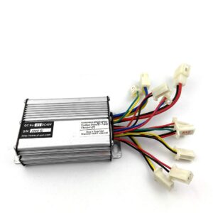 L-faster 36V 48V 1000W Controller for Brushed DC Motor Scooter Controller with 30A Fusible Circuit Breaker (36V)