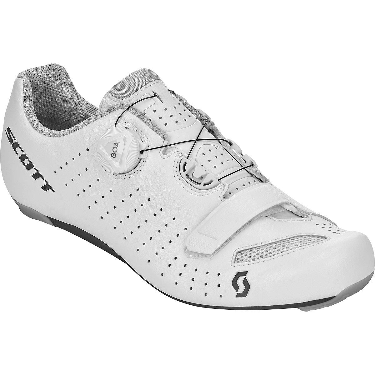 Scott Comp Boa Road Shoes WHITE-BLACK 41