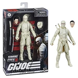 G.I. Joe Classified Series Snake Eyes: G.I. Joe Origins Storm Shadow Action Figure 17, Premium 6-Inch Scale Toy with Custom Package Art