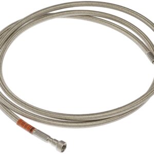 Dorman 819-876 Flexible Stainless Steel Braided Fuel Line Compatible with Select Chevrolet / GMC Models (OE FIX)