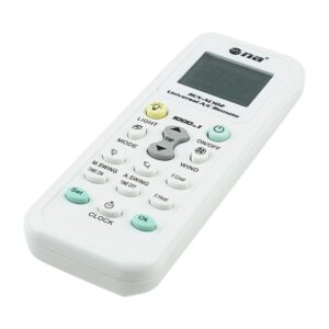 nippon america universal air conditioner remote control compatible for daikin, hitachi, carrier, panasonic, lg, sharp, haier, midea, whirlpool, bosch, olympus, toshiba, samsung and 1000 more brands