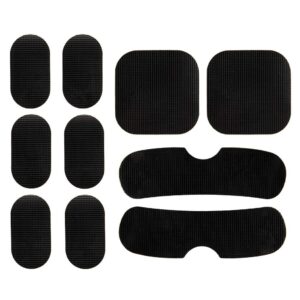 Helmet Padding Kit Airsoft Helmet Bicycle Replacement Universal Foam Pads Set Tactical Accessories Motorcycle Padding Kits Bike Mats for Cycling Costume Cosplay Fast Mich CS Army ACH (Black)