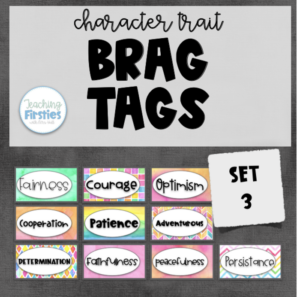 character traits brag tags - set #3