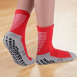 JHM Kids Slipper Hospital Grip Athletic Sport Sockcs For Kids Youth Baby Boys Girls