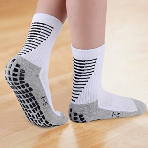 JHM Kids Slipper Hospital Grip Athletic Sport Sockcs For Kids Youth Baby Boys Girls