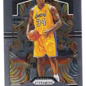 2019-20 Prizm NBA #11 Shaquille O'Neal Los Angeles Lakers Official Panini Basketball Trading Card