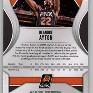 2019-20 Prizm NBA #71 Deandre Ayton Phoenix Suns Official Panini Basketball Trading Card