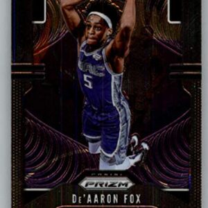 2019-20 Prizm NBA #120 De'Aaron Fox Sacramento Kings Official Panini Basketball Trading Card