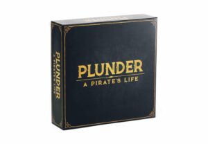 plunder - family board games - board games for adults and kids - strategy board games - fun family game night - ages 10 and up - 2 to 6 players