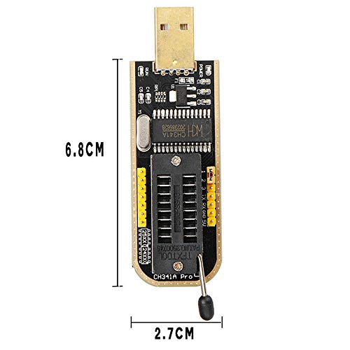 USB Programmer CH341A LCD Burner Chip 24 EEPROM BIOS Writer 25 SPI Flash TE839