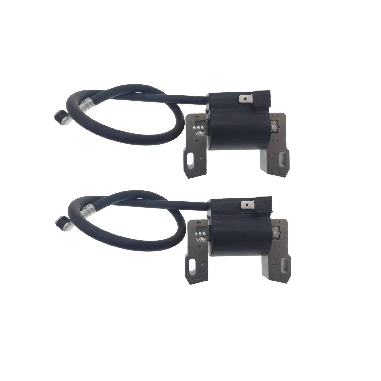 PARTSRUN 2-PACK 592846 Ignition Coil Module For Briggs and Stratton 691060 799651 Replace John Deere MIA12346 LG691060 18-22HP Engines,ZF-IG-A00052V