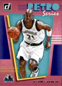 2019-20 donruss nba retro series #16 kevin garnett minnesota timberwolves official panini basketball trading card