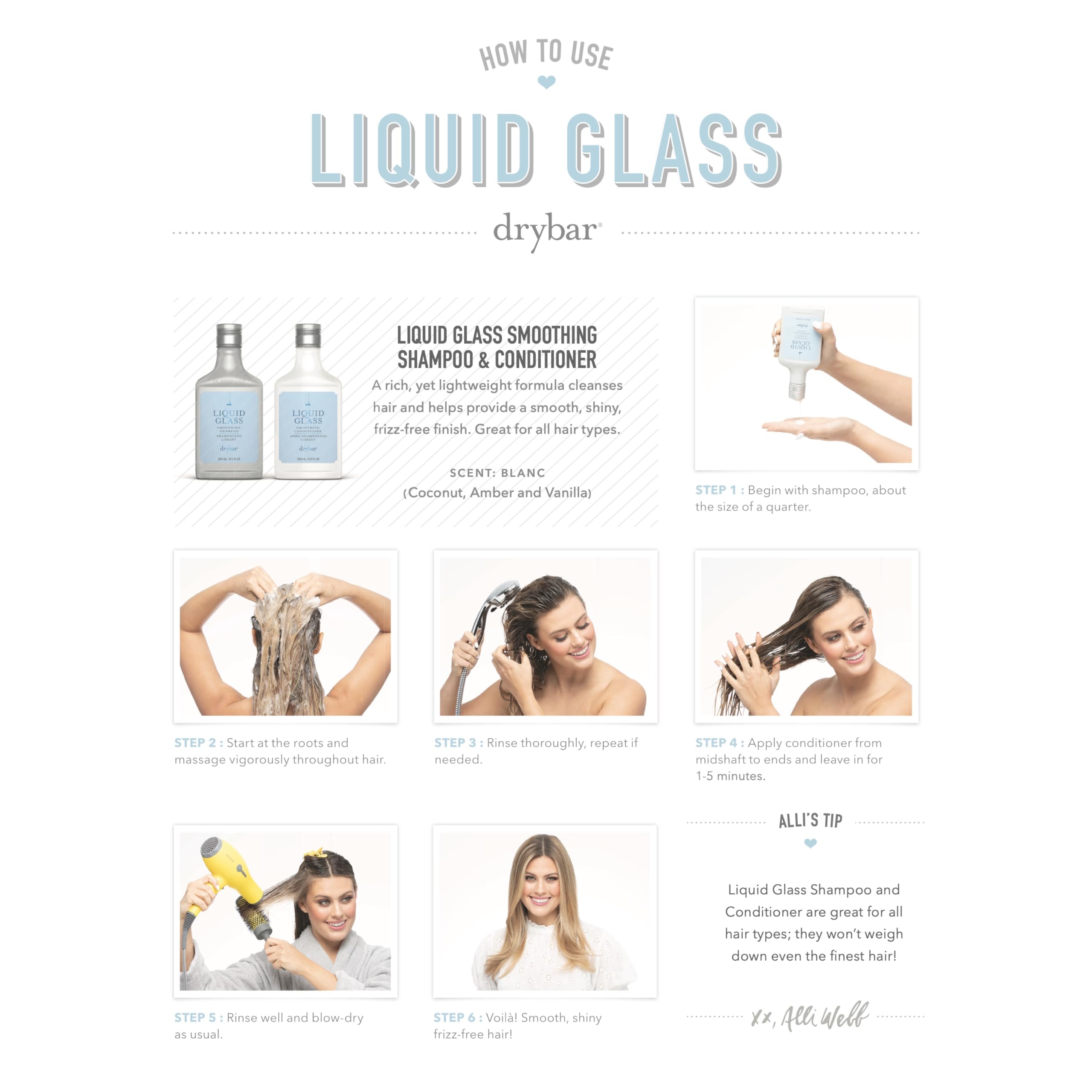 Drybar Liquid Glass Smoothing Shampoo